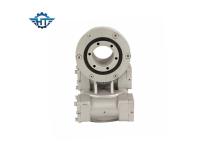 China Worm Gear Dual Axis Slew Drive For Solar Tracker With Good Tooth Contact And 24V Motor for sale