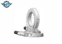 China SDE17 Worm Gear Slew Drive With Gear Motor For Dual Axis Solar Tracking System for sale