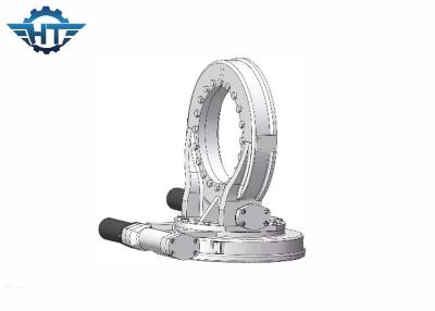 China SDE17 Worm Gear Slew Drive With Gear Motor For Dual Axis Solar Tracking System for sale
