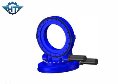 China SDE Worm Slew Drive With 24VDC Planetary Motor For Two Axis PV, CPV And CSP for sale
