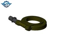 China SE Worm Gear Enclosed IP66 Slow Speed Slewing Drive For Single Solar Tracking System for sale