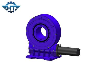 China Biaxial 2 Axis 24v Dc Slewing Worm Drive , Dual Axis Solar Tracker Drive for sale