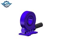 China Biaxial 2 Axis 24v Dc Slewing Worm Drive , Dual Axis Solar Tracker Drive for sale