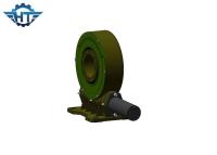 China 61/1 Ratio Vertical Worm Gear Slewing Bearing With Enclosed House For Solar Tracker for sale