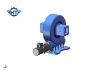 China VE9 110*110mm Tube Worm Gear Slew Drive Gearbox With Enclosed Housing for sale