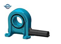 China Hourglass Worm Slew Drive Gearbox With 24 VDC Planetary Gear Motors For solar energy for sale