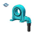 China VE7 Solar Tracker Slew Drive with 24VDC Gear Motor For 2 Portrait pV Solar Tracking System for sale