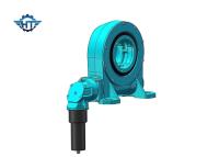 China Vertical Worm Gear Solar Tracker Slew Drive, hourglass worm for solar tracking system for sale