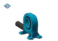 China VE9 Slew Drive Gearbox Fitted To 12*12 Main Tube For Horizontal Single Axis Tracking System for sale