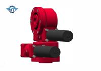 China Enclosed Dual Axis Slewing Gear Drive With Motor To Track Sun Vertically And Horizontally for sale