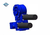 China Helical Gear Enclosed Housing Dual Axis Slew Drive Model SDE21 With AC 380 Motor For Solar Tracker for sale
