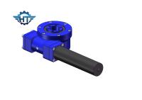 China 5 Inch Horizontal Type Slew Bearing Gearbox For Oblique Solar And Horizontal Single Axis Trackers for sale