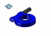 China 7 Inch Small Backlash Worm Gear Slew Drive Gearbox For Parabolic Reflector Or Mirror for sale
