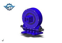 China 7 Inch Hourglass Worm Zero Backlash Slew Drive For Parabolic Trough for sale