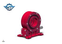 China 9 Inch Vertical Worm Gear Slew Drive With High Back Holding Torque For Solar Panel System for sale