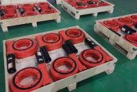 China Tracking Sun Solar Electric Slew Drive With 24V Stepper Motor And Controller For Solar Trackers for sale