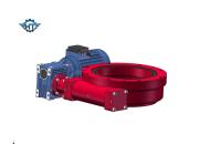 China Solar Tracking Zero Backlash Gear Solar Slew Drive With 24V Stepper Motor Encoders for sale