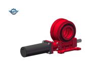 China VE7 Enveloping Worm Gear Slew Drive Gearbox For Horizontal Single Axis for sale