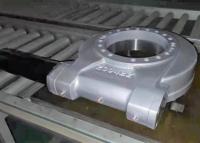 China Hourglass Worm Gear Solar Panels Bearing Small Slew Drive for sale