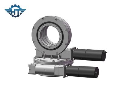 China Worm Gear Dual Axis Slewing Drive Gearbox Self Locking For Home Solar Tracker for sale