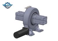 China Vertical VE9 Solar Slew Drives Worm Gear With Square Tubes For PV Stations for sale