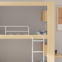China 4 Person School Bunk Bed 4000x900x2400mm with 5cm Mattress and ISO9001 Certification for sale