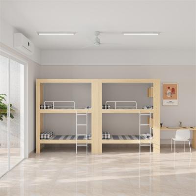 China 4 Person School Bunk Bed 4000x900x2400mm with 5cm Mattress and ISO9001 Certification for sale