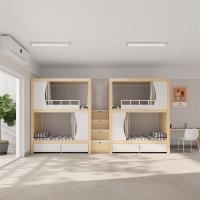 China Modern Youth Hostel Bunk Bed 4600x900x2400mm with 12mm Splints and Easy Assembly Guidelines for sale