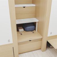 China Customizable Capsule Hotel Bed 4600x900x2400mm with VR Displays and 12mm Splints for sale