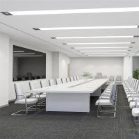 China Modern White Office Conference Table with E0 MFC Material | Custom Sizes Available | ISO9001 Certified for sale