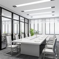 China Modern White Office Conference Table with E0 MFC Material | Custom Sizes Available | ISO9001 Certified for sale