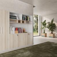 China Modern Wooden Office Filing Cabinet 2000x400x1800mm MFC Storage with ISO9001 Certification for sale
