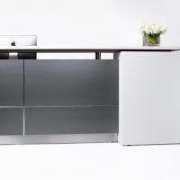 China Modern Marble Top Reception Desk - Custom Sizes Available with ISO9001 Certification for sale
