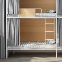 China Metal Dormitory Bunk Bed 4000x900x2400mm with 3-Year Non-Human Damage Guarantee and Custom Floor Plans for sale