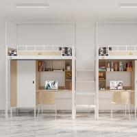 China Advanced Technology School Bunk Bed For Dormitory With Cutting Drilling And Polishing Processes for sale