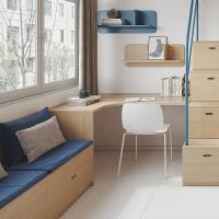 China Customizable Loft Bed 2600x1200x2920mm with 12mm Splints and 5cm Mattress - High Stability ISO9001 Certified for sale