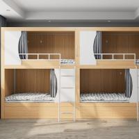 China Customizable Capsule Hotel Bed 4600x900x2400mm with 12mm Splints and 5cm Mattress - High Stability Design for sale