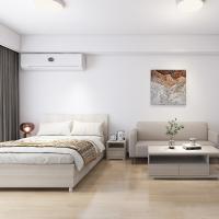 China Modern Student Bed with Desk 4600x900x2400mm - Space-Saving Apartment Furniture with 12mm Splints & 5cm Mattress for sale
