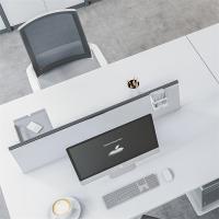 China Modern 4-Person Office Workstation Desk MG76 - 3600×1200mm or 4200×1400mm Size Options with 450lb Load Capacity for sale