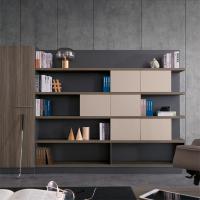 China 2000x400x1800mm Modern Wooden Filing Cabinet with MFC Board and ISO9001 Certification for sale