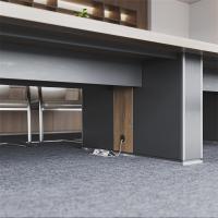 China Modern White Office Conference Table with E0 MFC Material and 3-Year Parts Warranty for sale