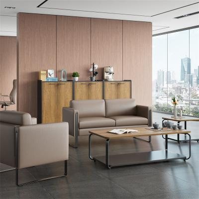 China Modern Office Sofa with Wooden Frame - 770×830×840mm Single Seater or 1780×830×840mm Three Seater for sale