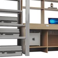 China Full Size Black Metal Frame Twin Bunk Bed 4600×900×2100mm with 5cm Mattress Support and ISO9001 Certification for sale