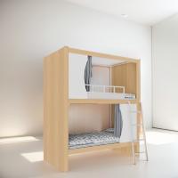 China Custom Capsule Hotel Beds 2000x900x2400mm with 5cm Mattress and VR Display Services for Enterprise Accommodation for sale