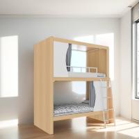 China Custom Capsule Hotel Beds 2000x900x2400mm with 5cm Mattress and VR Display Services for Enterprise Accommodation for sale