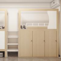 China ISO9001 Capsule Apartment Bed with 2000x900x2400mm Dimensions and 5cm Mattress for Three-Person Seating for sale