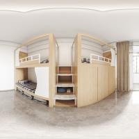 China ISO9001 Capsule Apartment Bed with 2000x900x2400mm Dimensions and 5cm Mattress for Three-Person Seating for sale