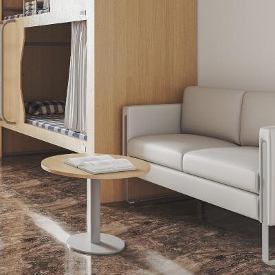 China Modern Student Bed with Desk φ800×750mm - 12mm Splints & 5cm Mattress for Apartment Furniture for sale