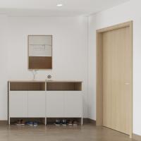 China ISO9001 Certified Apartment Shoe Cabinet 800x400x820mm Customizable Durable Storage Furniture for sale