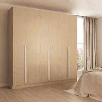 China High Stability Wooden Wardrobe with Large Storage Space 1600x550x2000mm for Apartment Furniture for sale